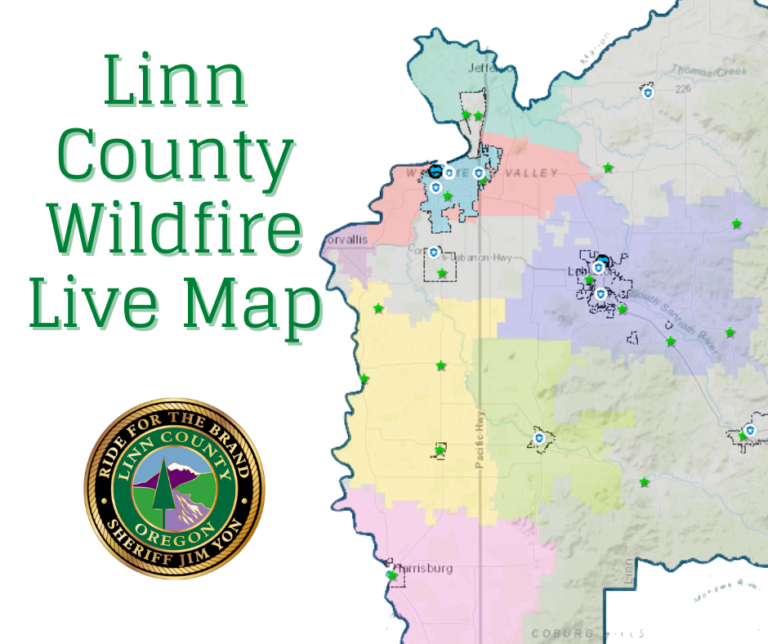 Linn County Wildfire Live Map - Linn County Sheriff's Office