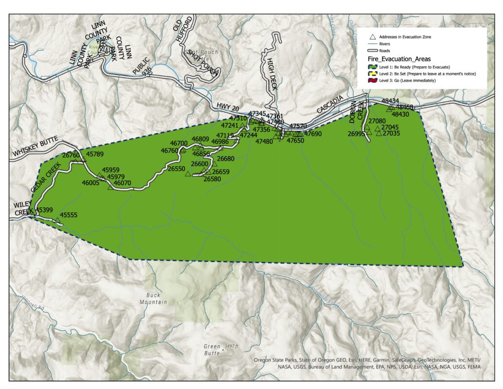 Sweet Home - Wiley Fire Update: August 8, 2023 - Linn County Sheriff's ...