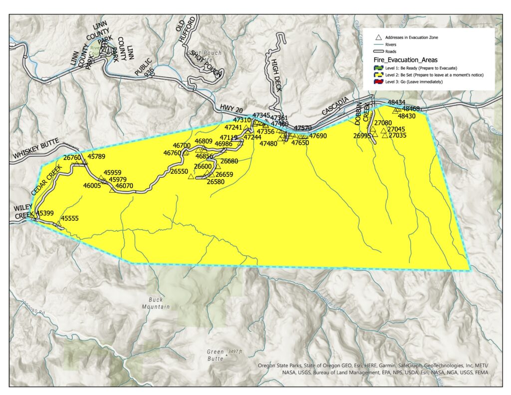 Sweet Home - Wiley Fire LEVEL 2: BE SET Evacuation Alert Activated ...